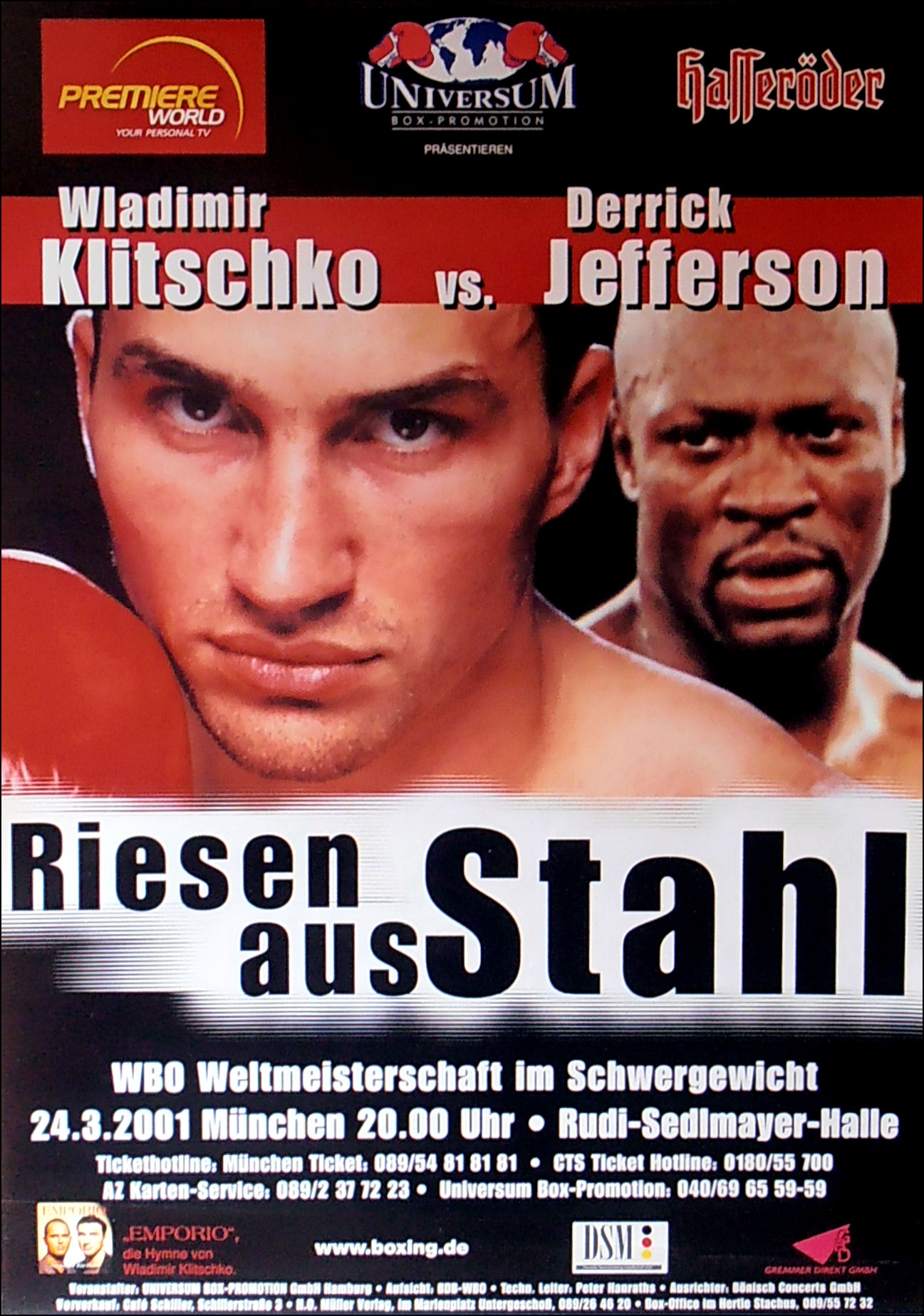 WLADIMIR KLITSCHKO vs. DERRICK JEFFERSON