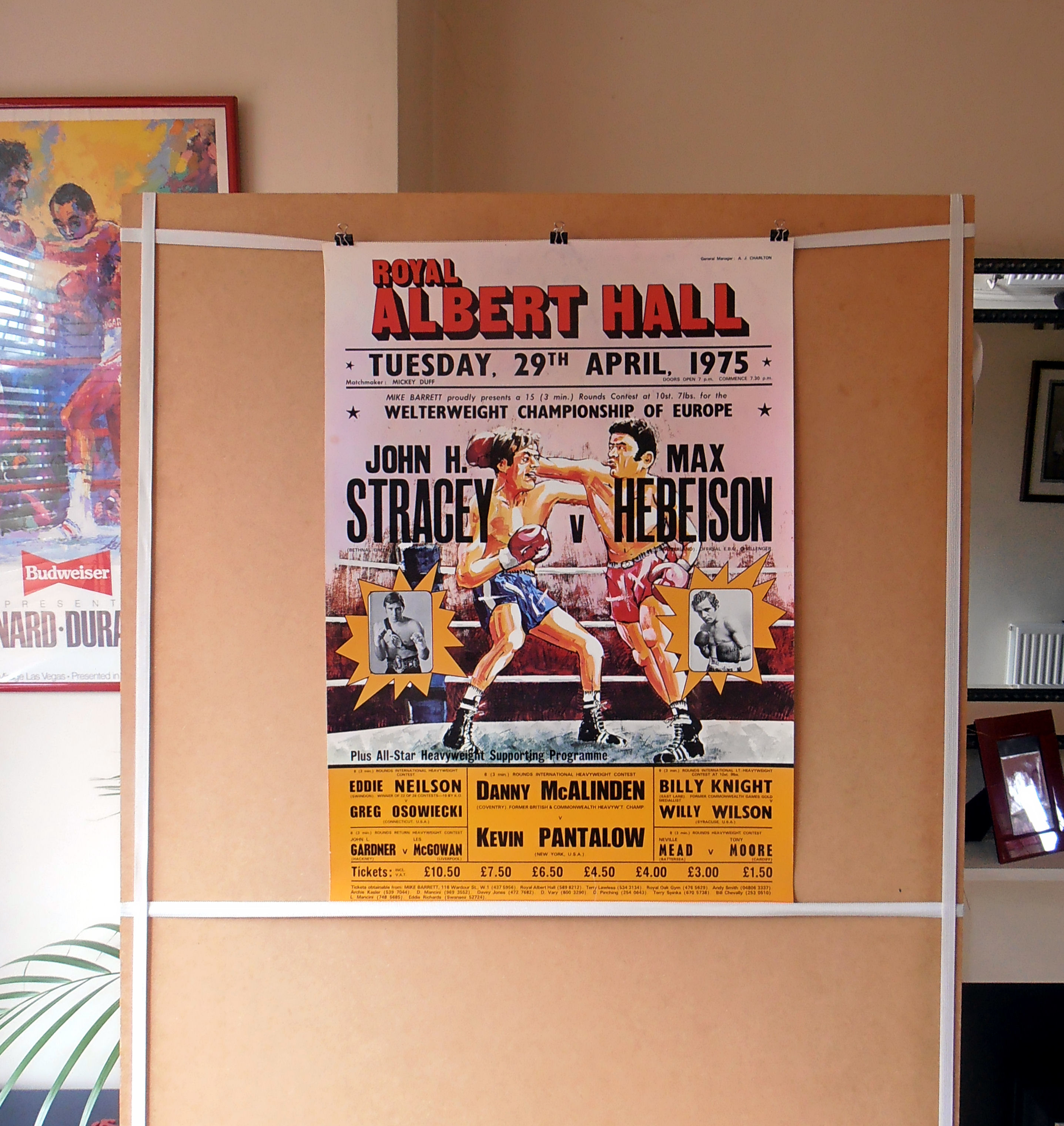 JOHN H. STRACEY vs. MAX HEBEISON (Site)