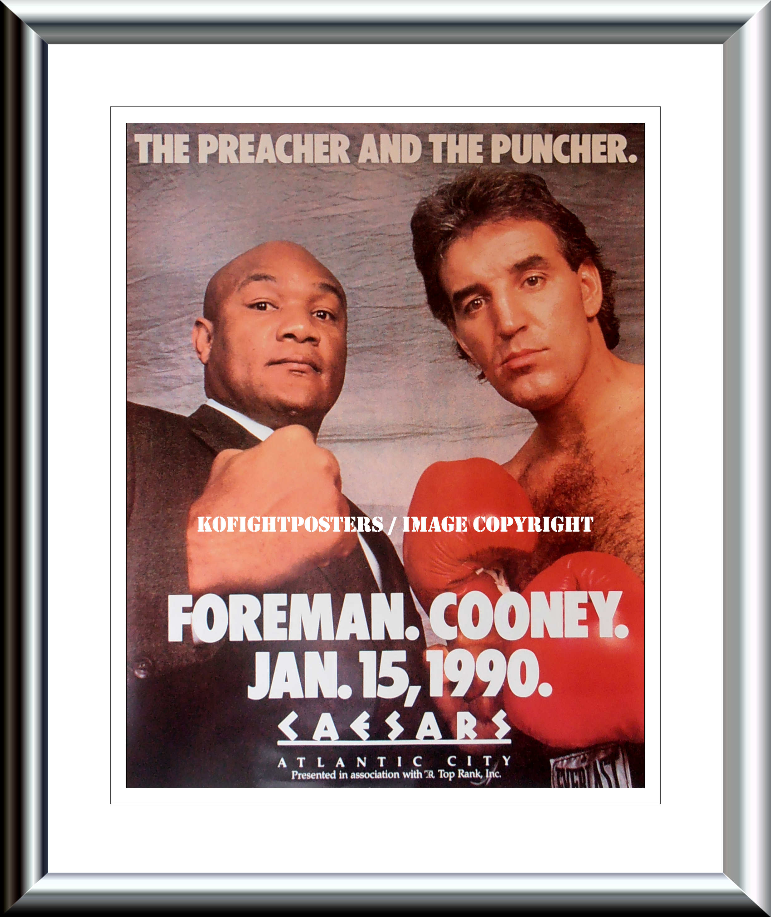GEORGE FOREMAN vs. GERRY COONEY (Closed Circuit)