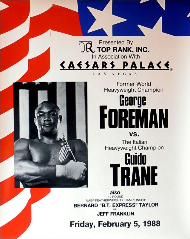 GEORGE FOREMAN vs. GUIDO TRANE (Site)