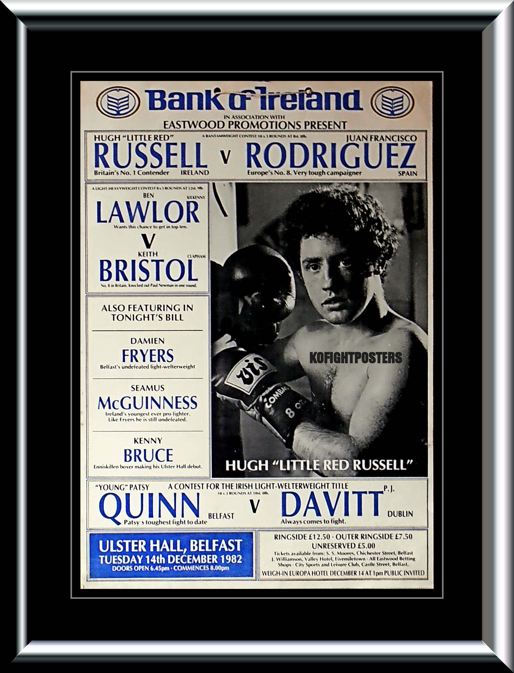 HUGH RUSSELL vs. JUAN RODRIGUEZ (Site)