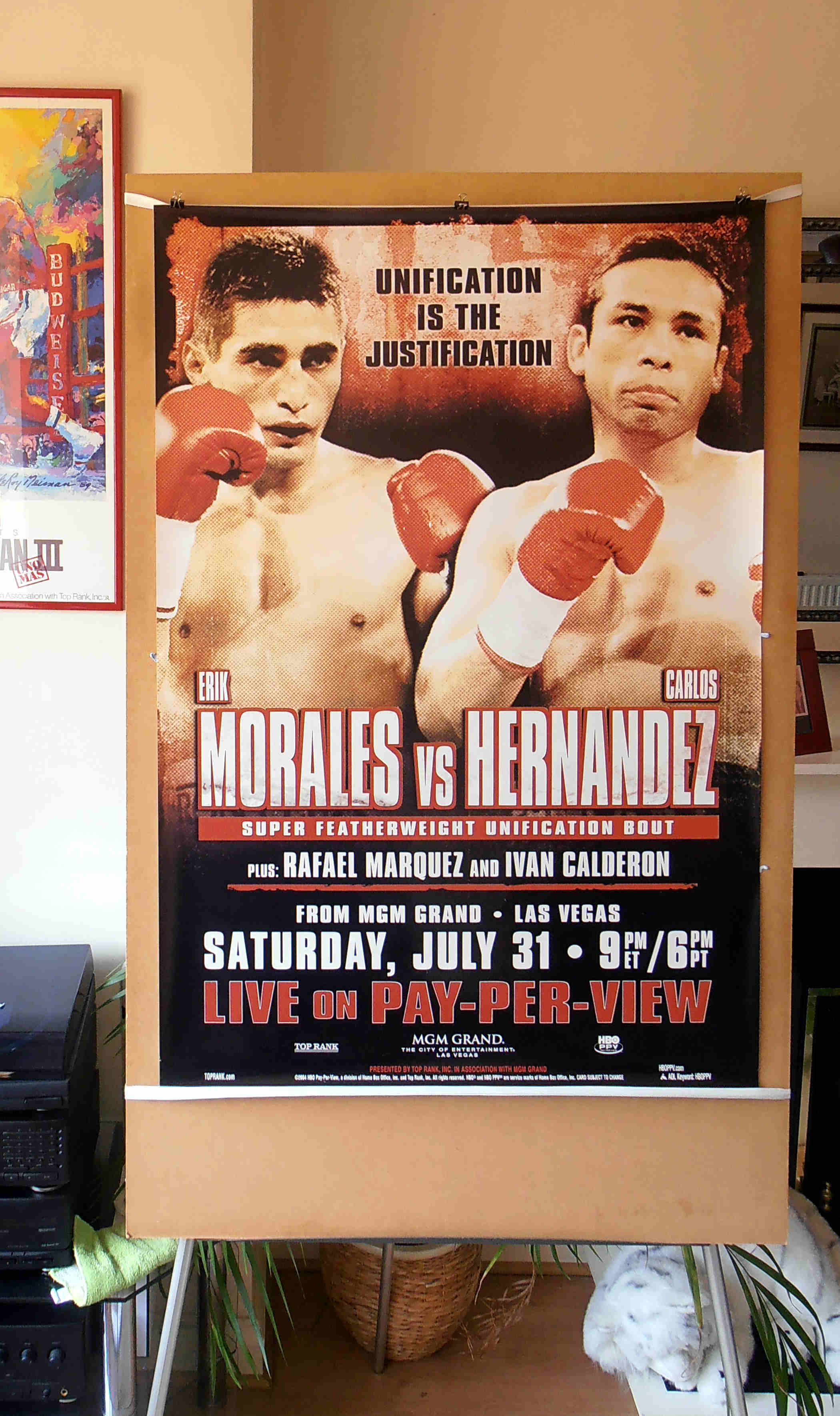 ERIC MORALES vs. CARLOS HERNANDEZ (HBO)