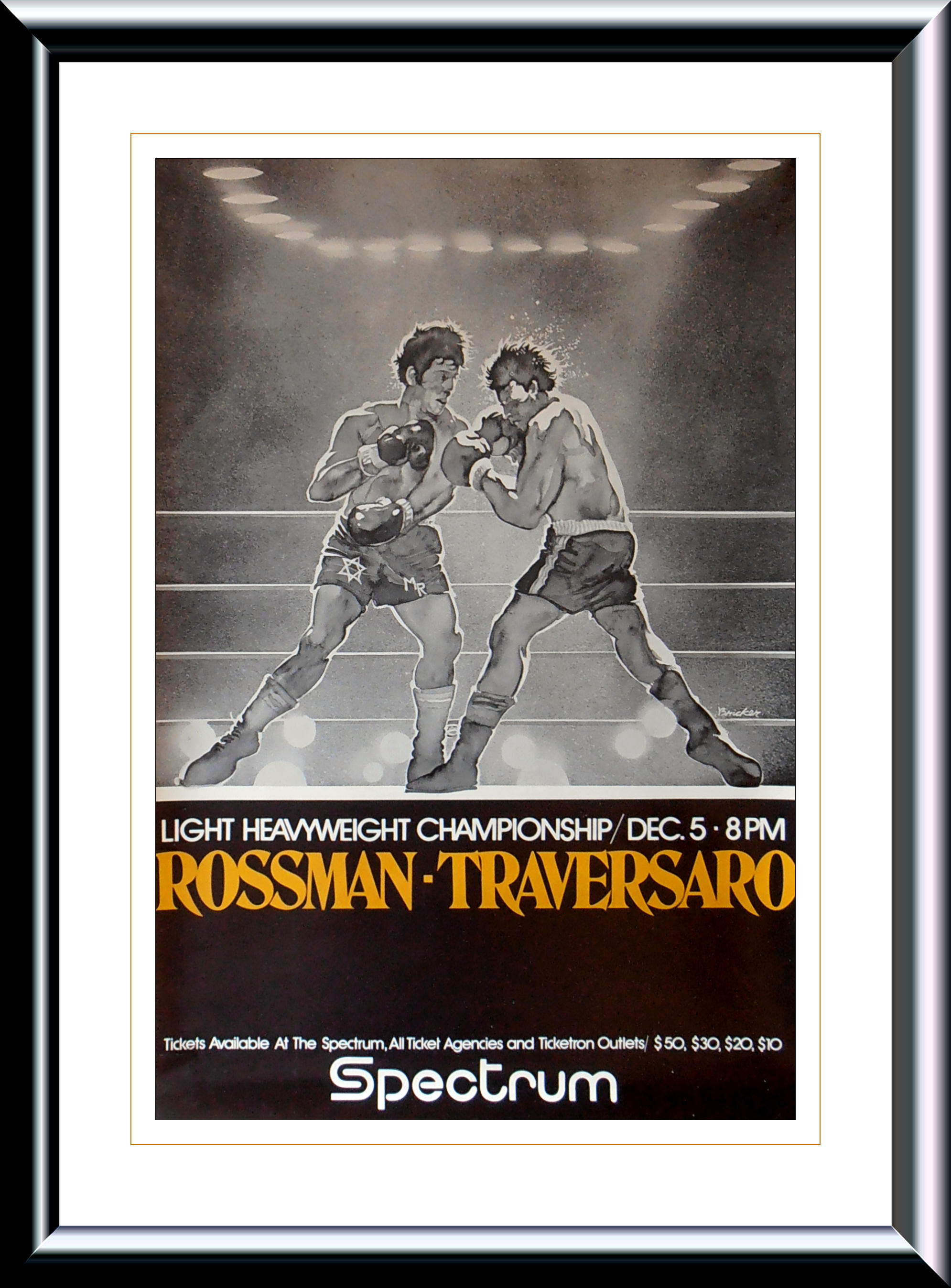 MIKE ROSSMAN vs. ALDO TRAVERSARO (Site)