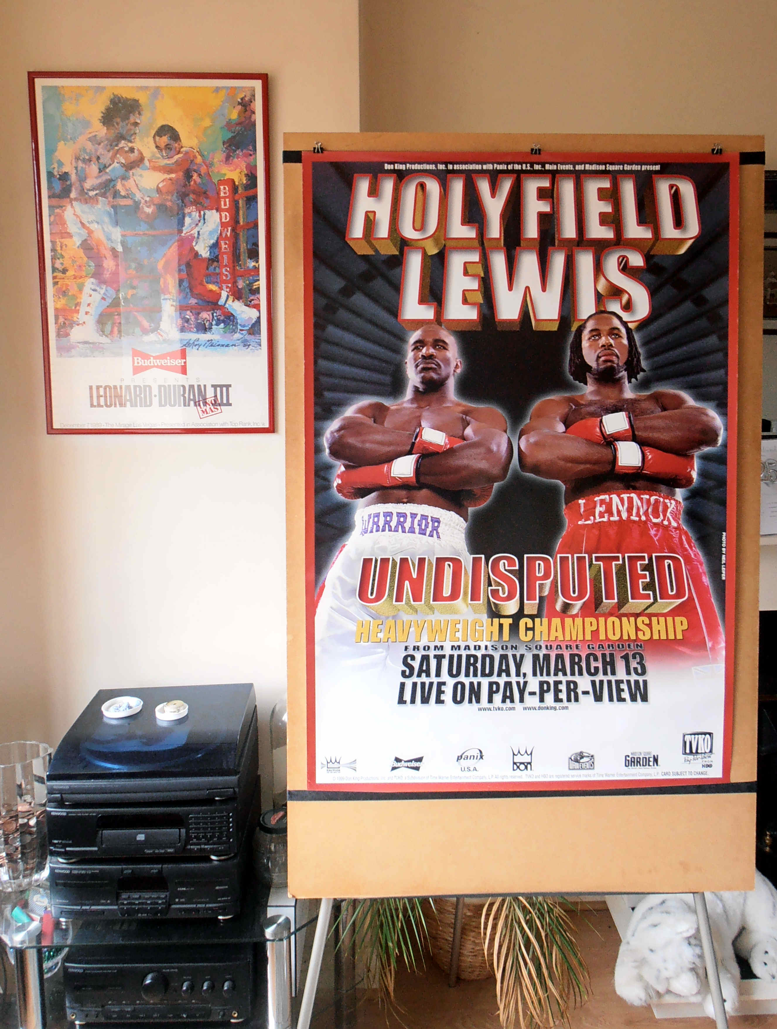 EVANDER HOLYFIELD vs. LENNOX LEWIS (1) TVKO