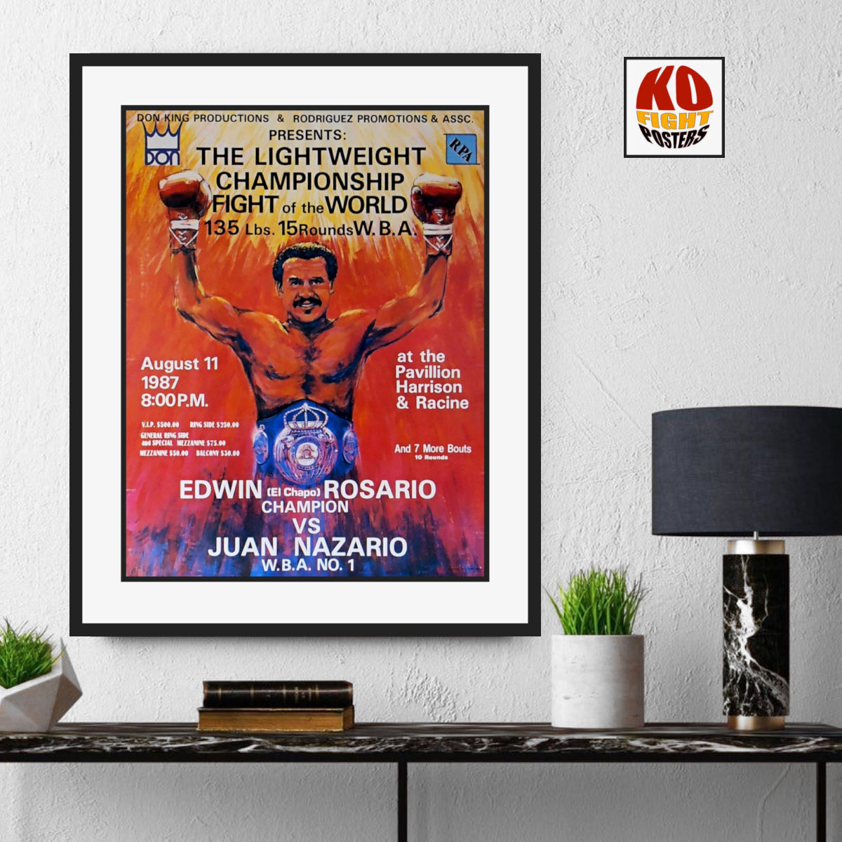 EDWIN ROSARIO vs. JUAN NAZARIO (Site*)