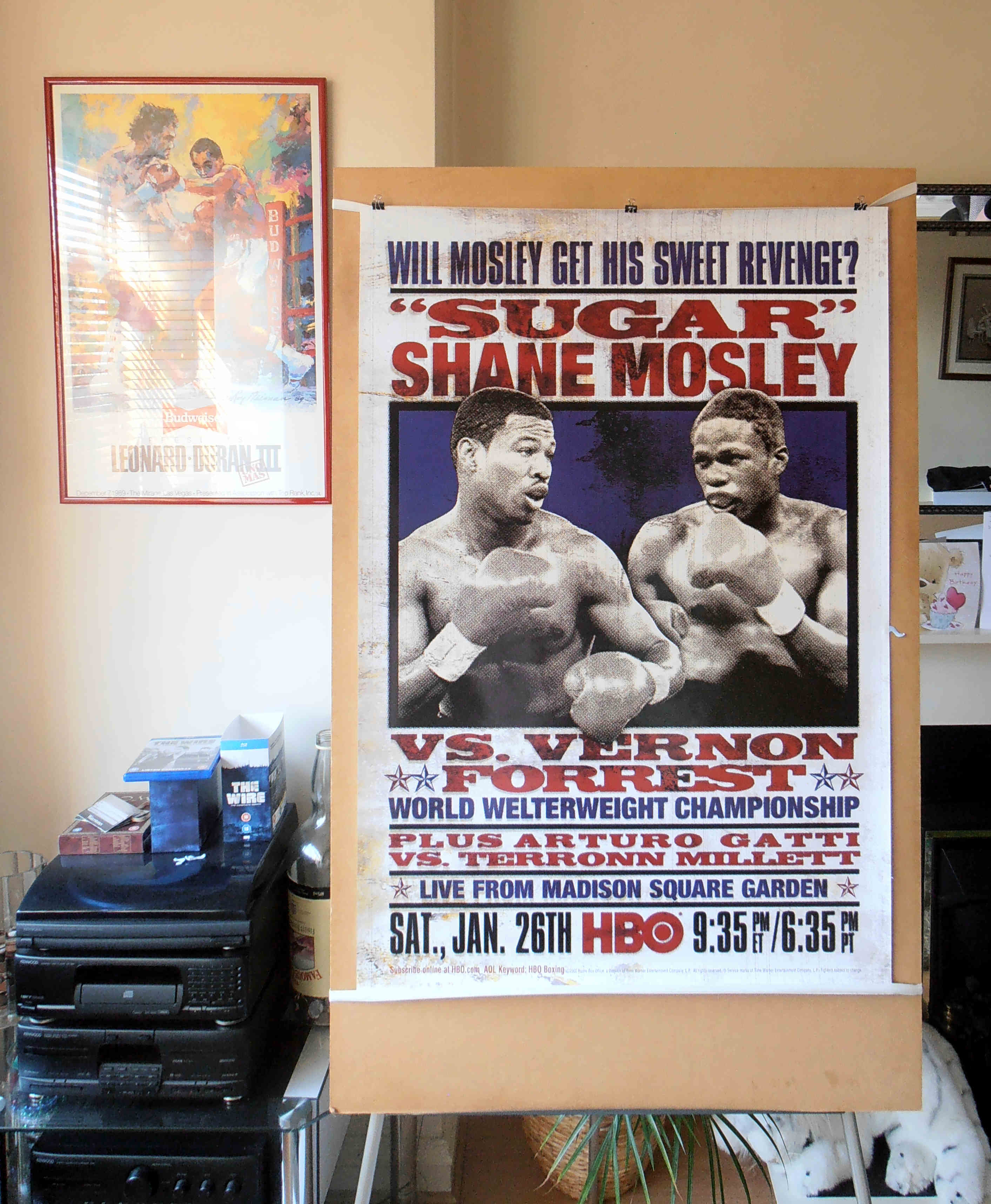 SUGAR SHANE MOSLEY vs. VERNON FORREST (1) HBO