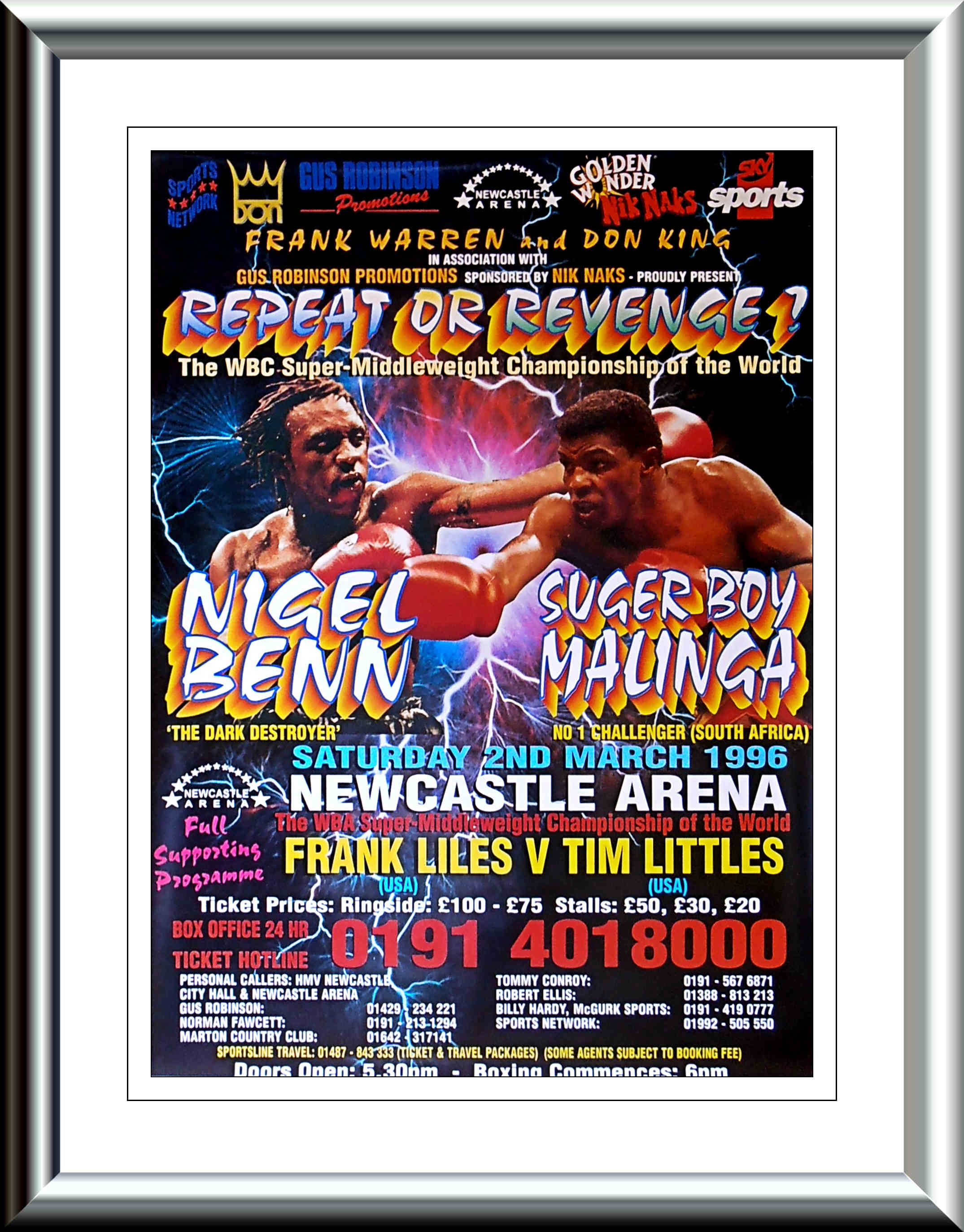 NIGEL BENN vs. THULANI MALINGA (2) Site*