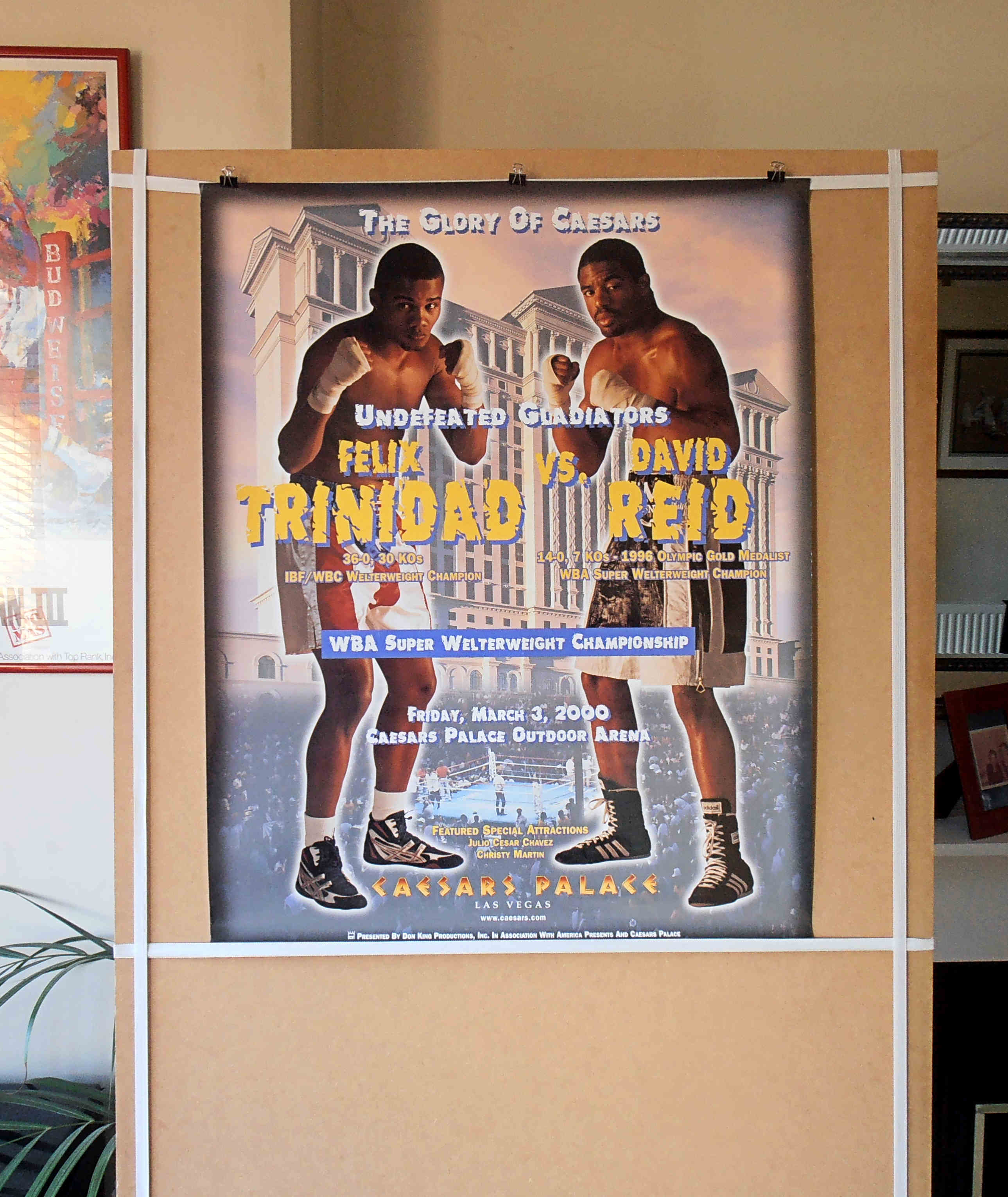 FELIX TRINIDAD vs. DAVID REID (Site)