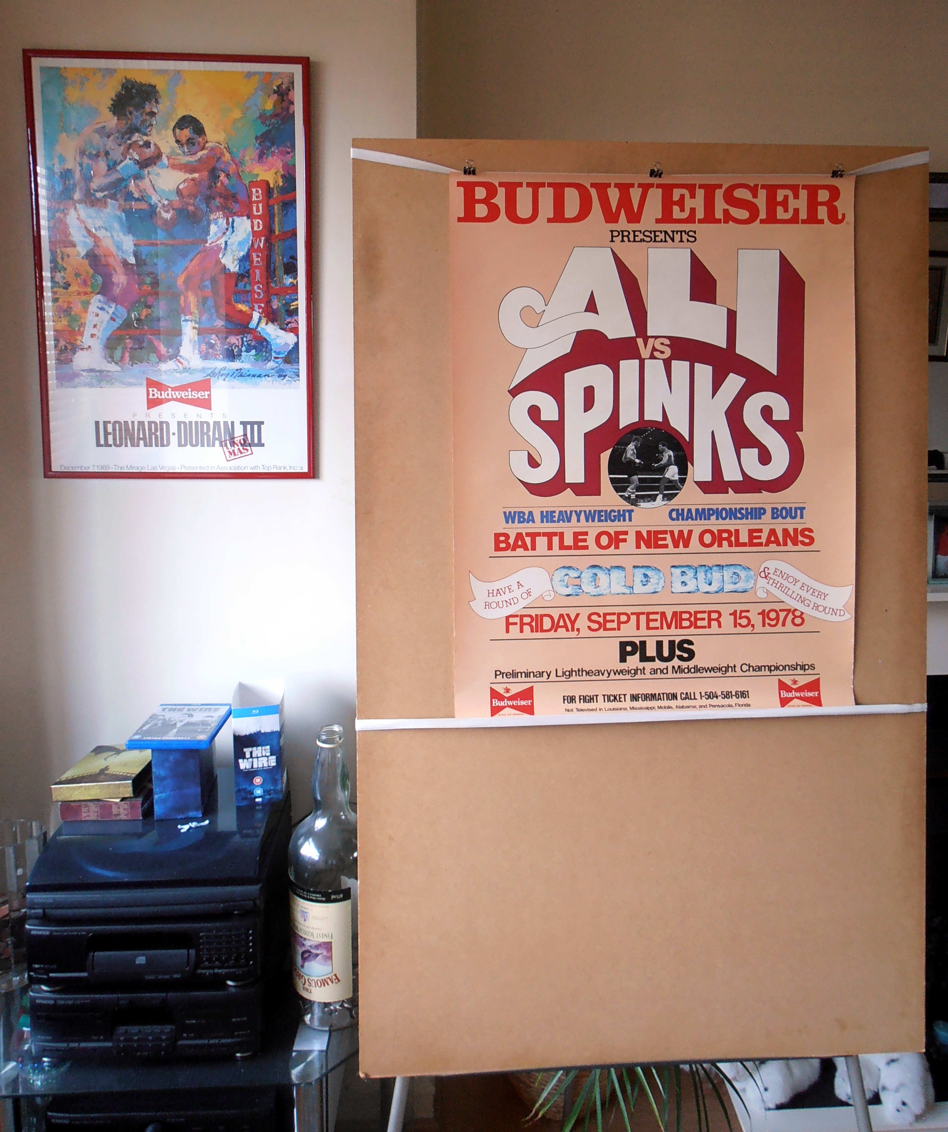 MUHAMMAD ALI vs. LEON SPINKS (2) Budweiser