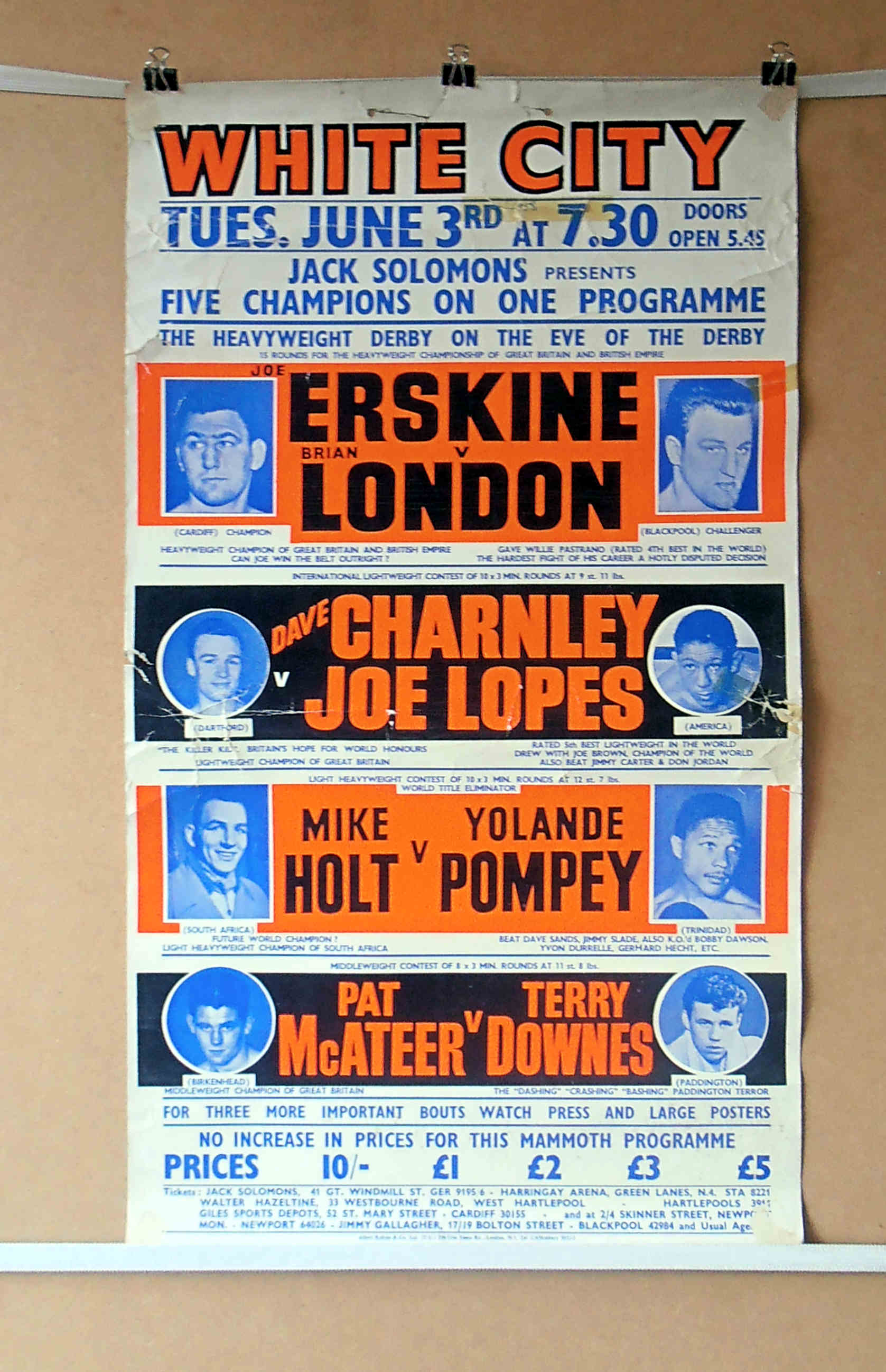 PAT McATEER vs. TERRY DOWNES