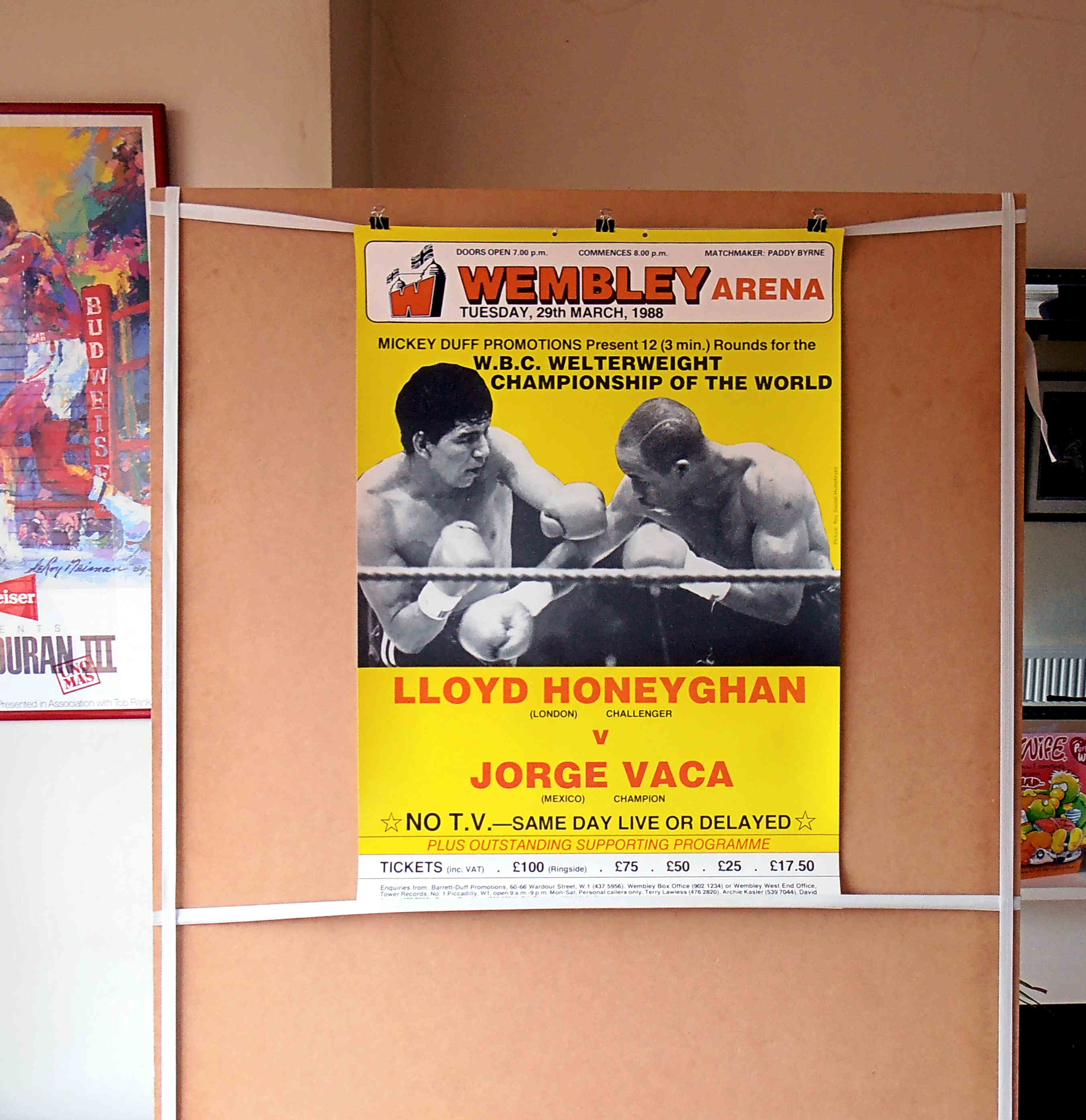 LLOYD HONEYGHAN vs JORGE VACA (2) Site